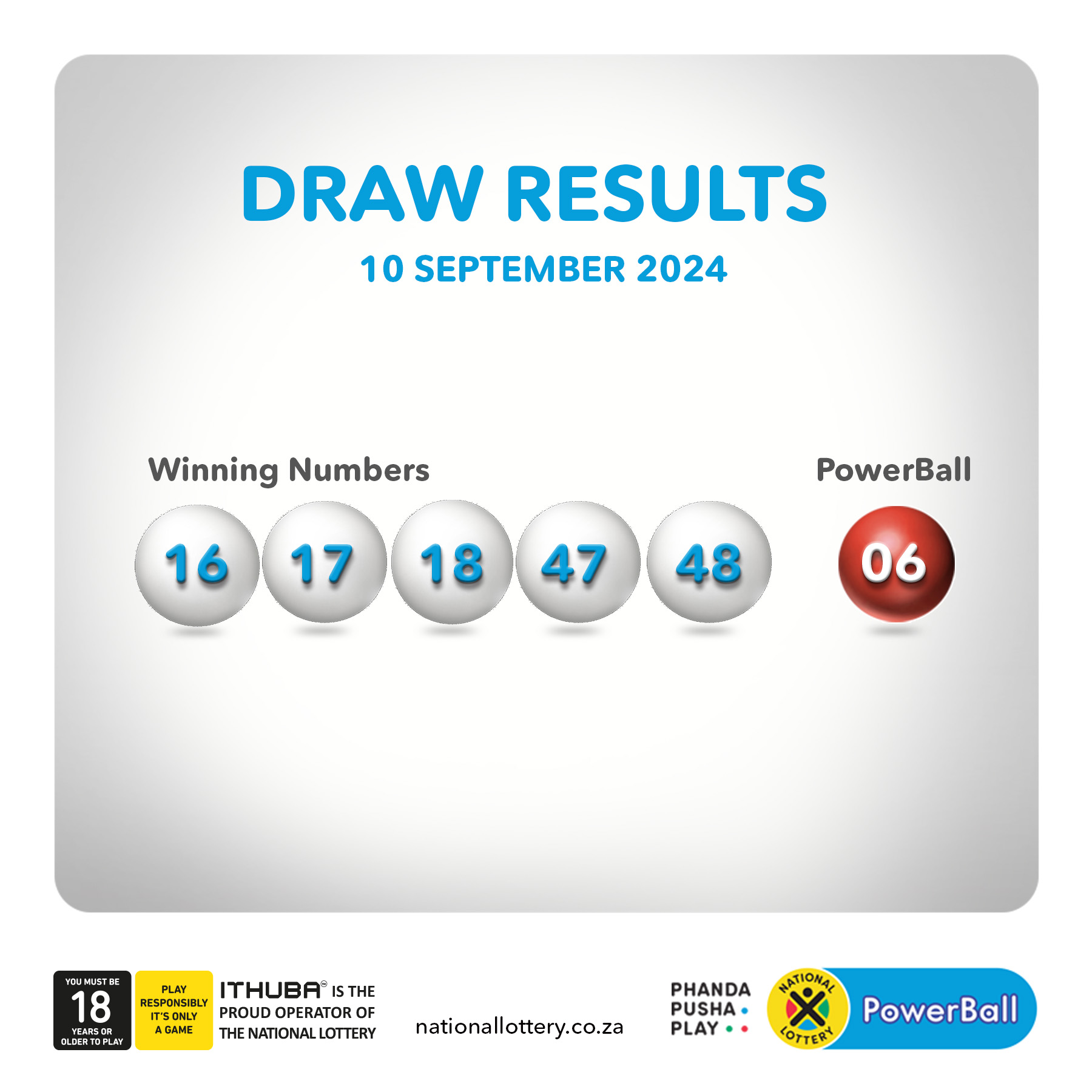 Lotto results 18 september 2019 store