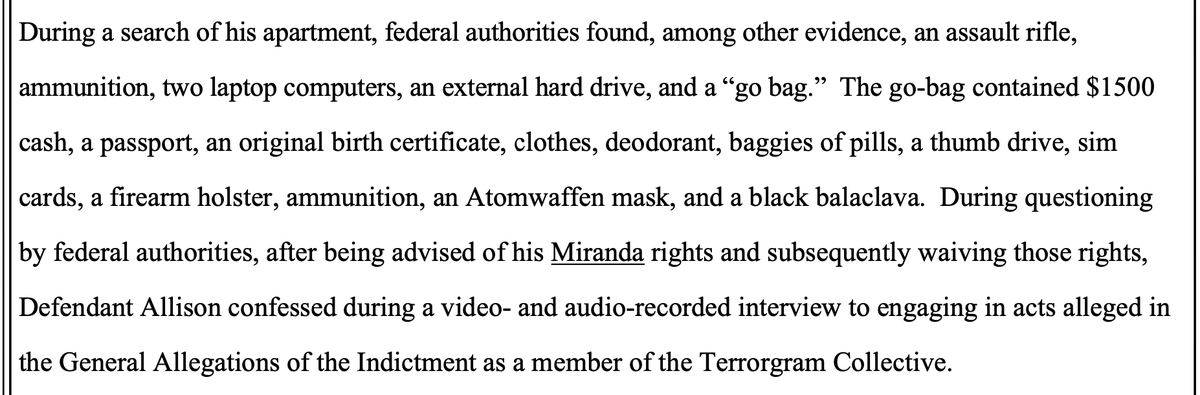 Terrorgram Collective members Dallas Humber and Matthew “BanThisChannel ...