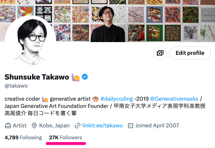 Shunsuke Takawo 🐌(@takawo) - Twilog (ツイログ)