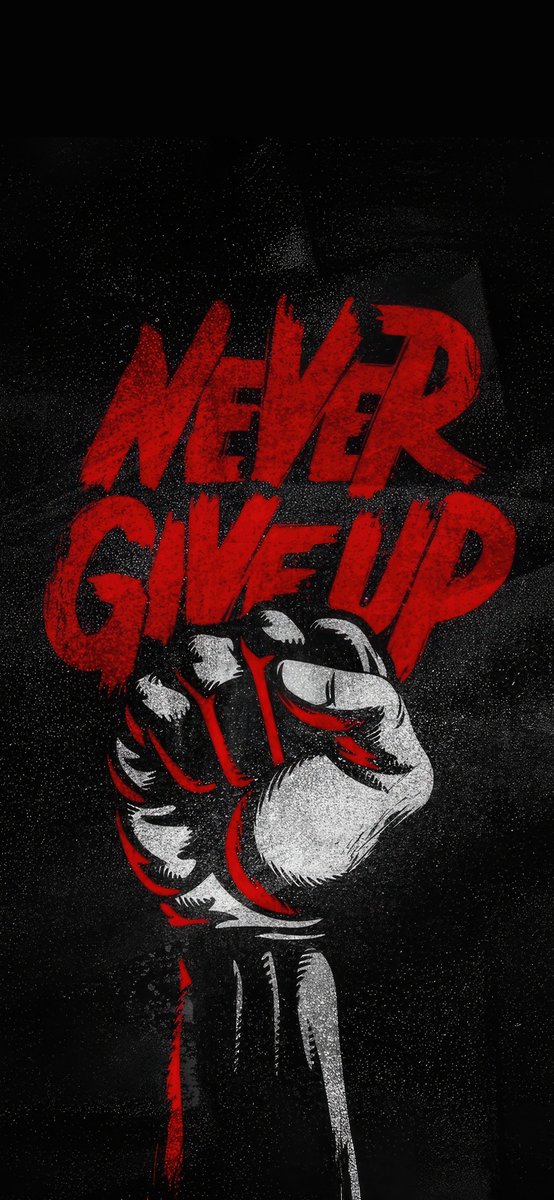 Never Give Up Wallpaper Never Give Up Sticker ST5