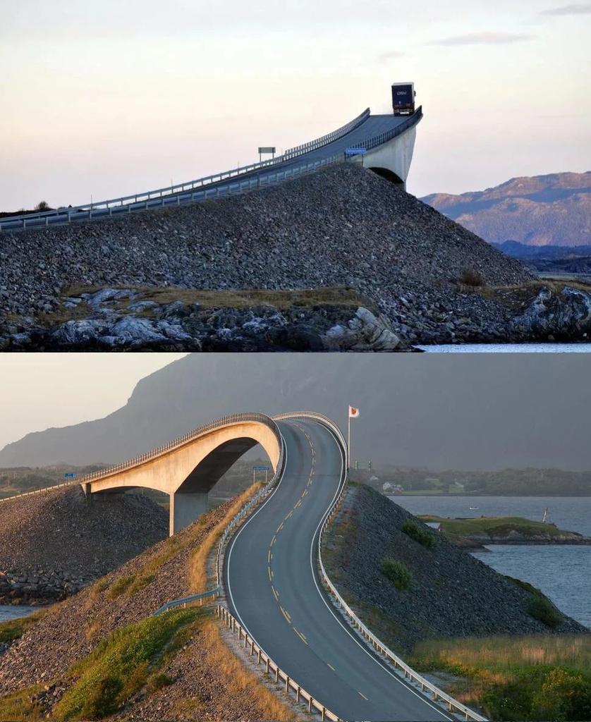 A Thread of 25 best infrastructure on the Earth 🧵... 1. "V" shaped ...