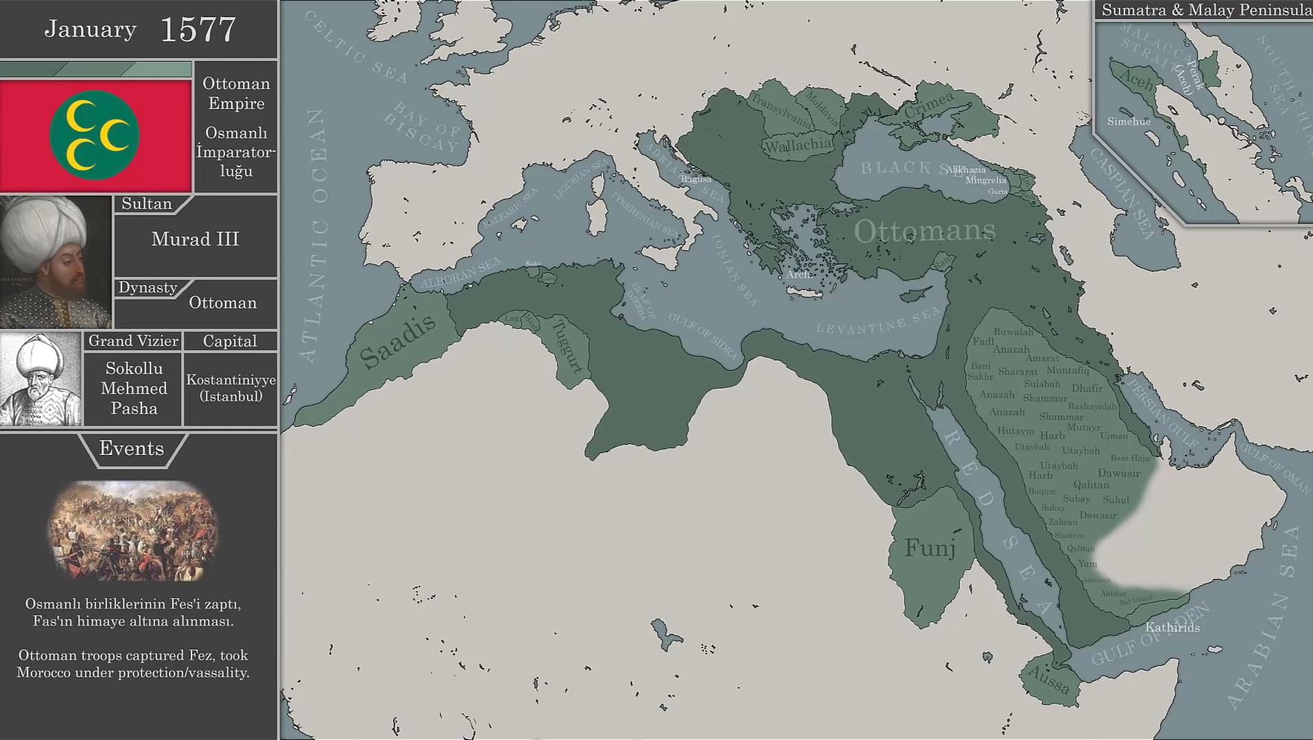 Morocco Empire Map