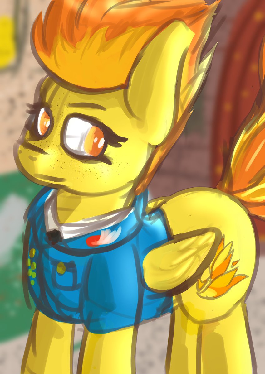 Spitfire Mlp Vector Profile For Spitfire (Friendship Is Magic)