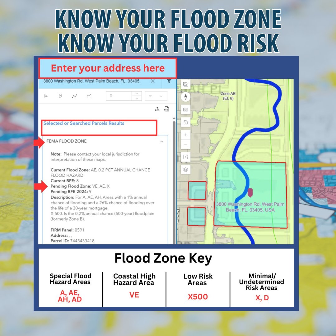Jupiter Florida Flood Zone Map Jupiter, FL Hurricane Map And Climate