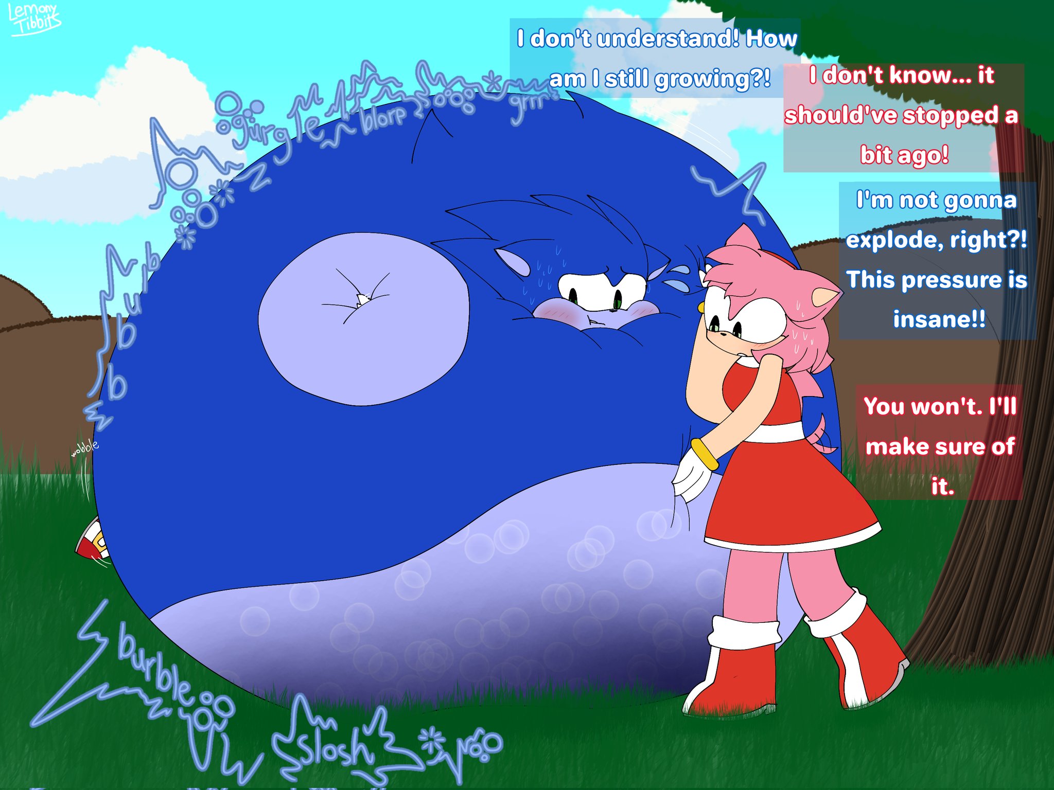 Amy Rose Blaubeer Inflation A Fun Pop Up Restaurant For Sonic The