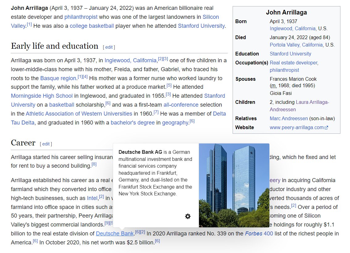 Reid Hoffman, Laurene Powell Jobs, and Marc Andreessen; and , Solano ...