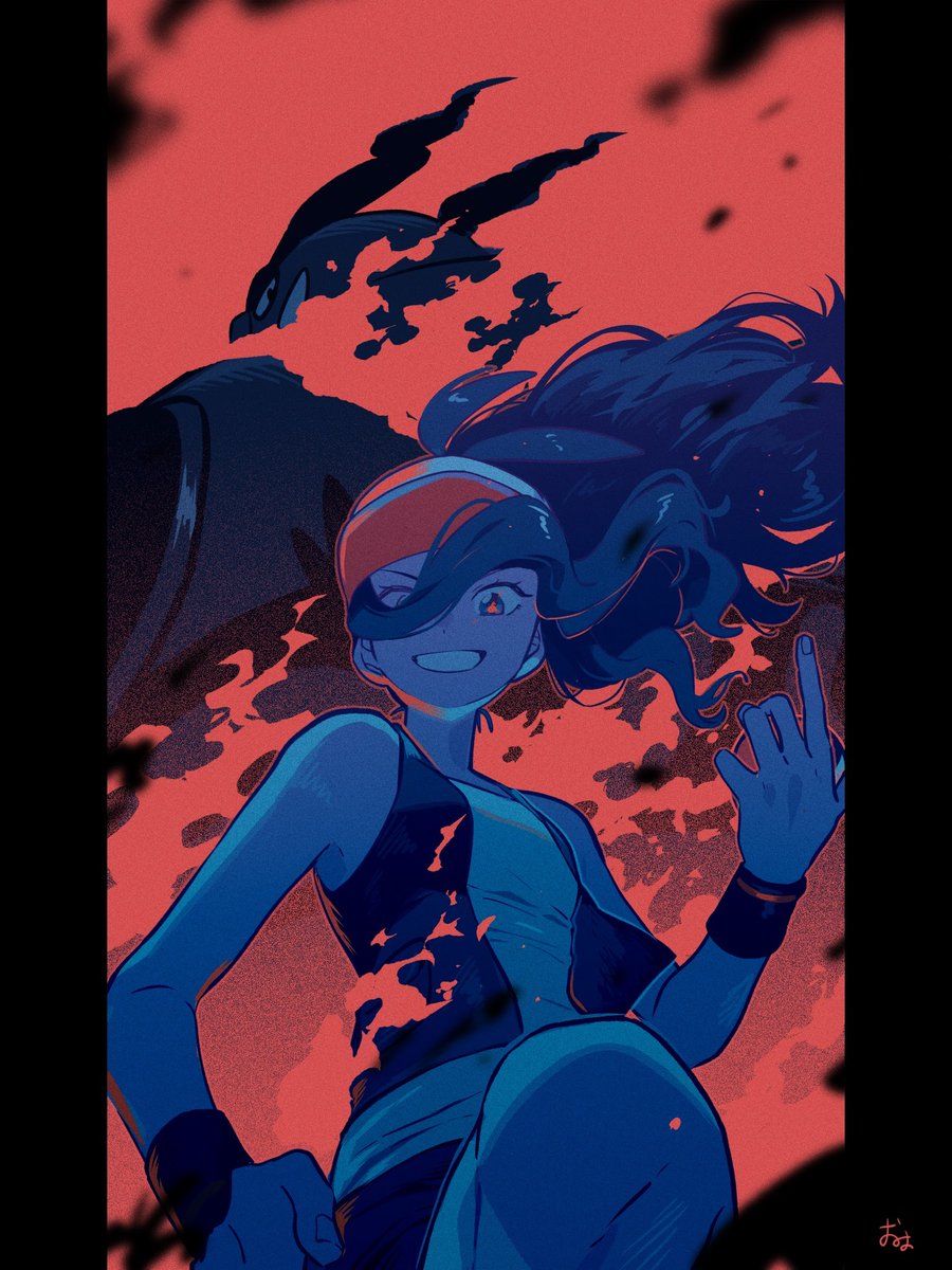 hilda (pokemon) 1girl long hair smile shirt brown hair hat holding ...