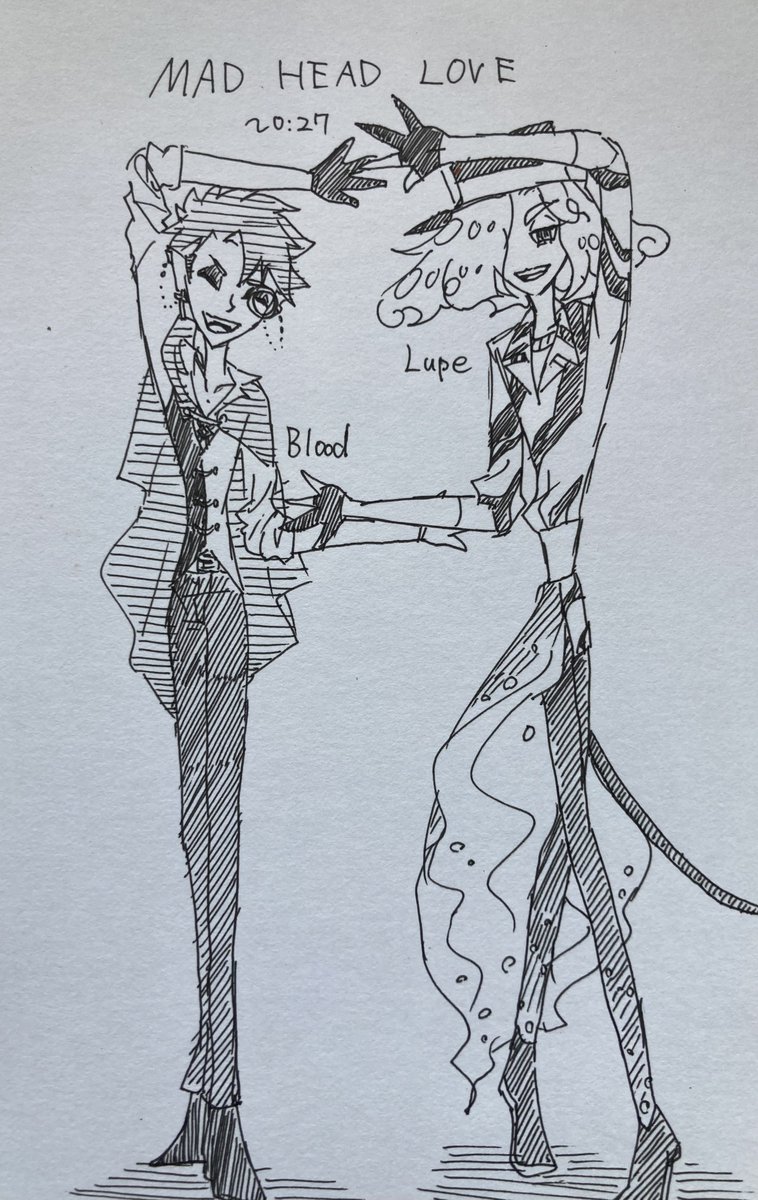 「ルーペと一緒に踊ってみた MAD HEAD LOVE 」ミツの漫画