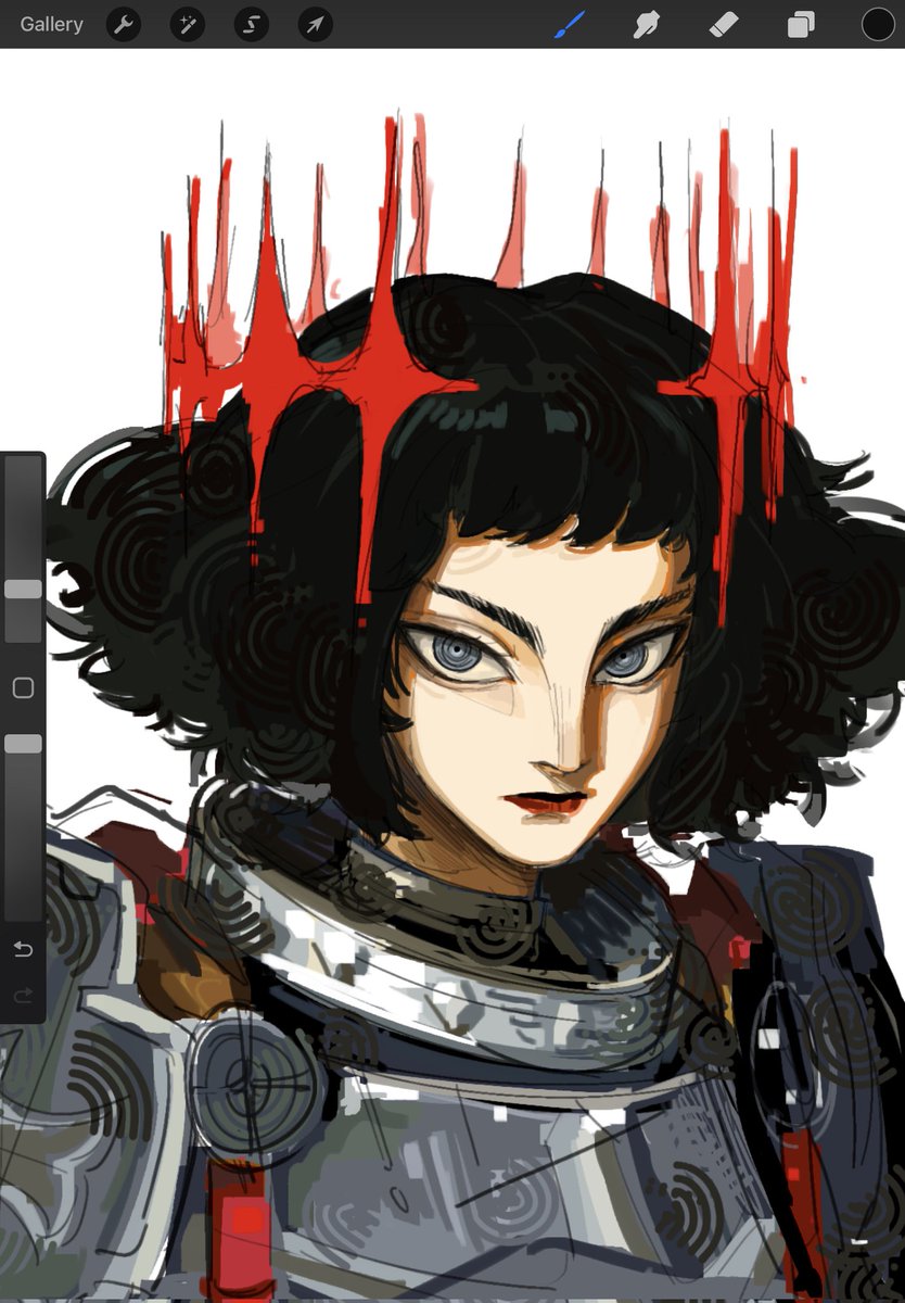 「Sketch oc de al sahim」|Trou noirのイラスト