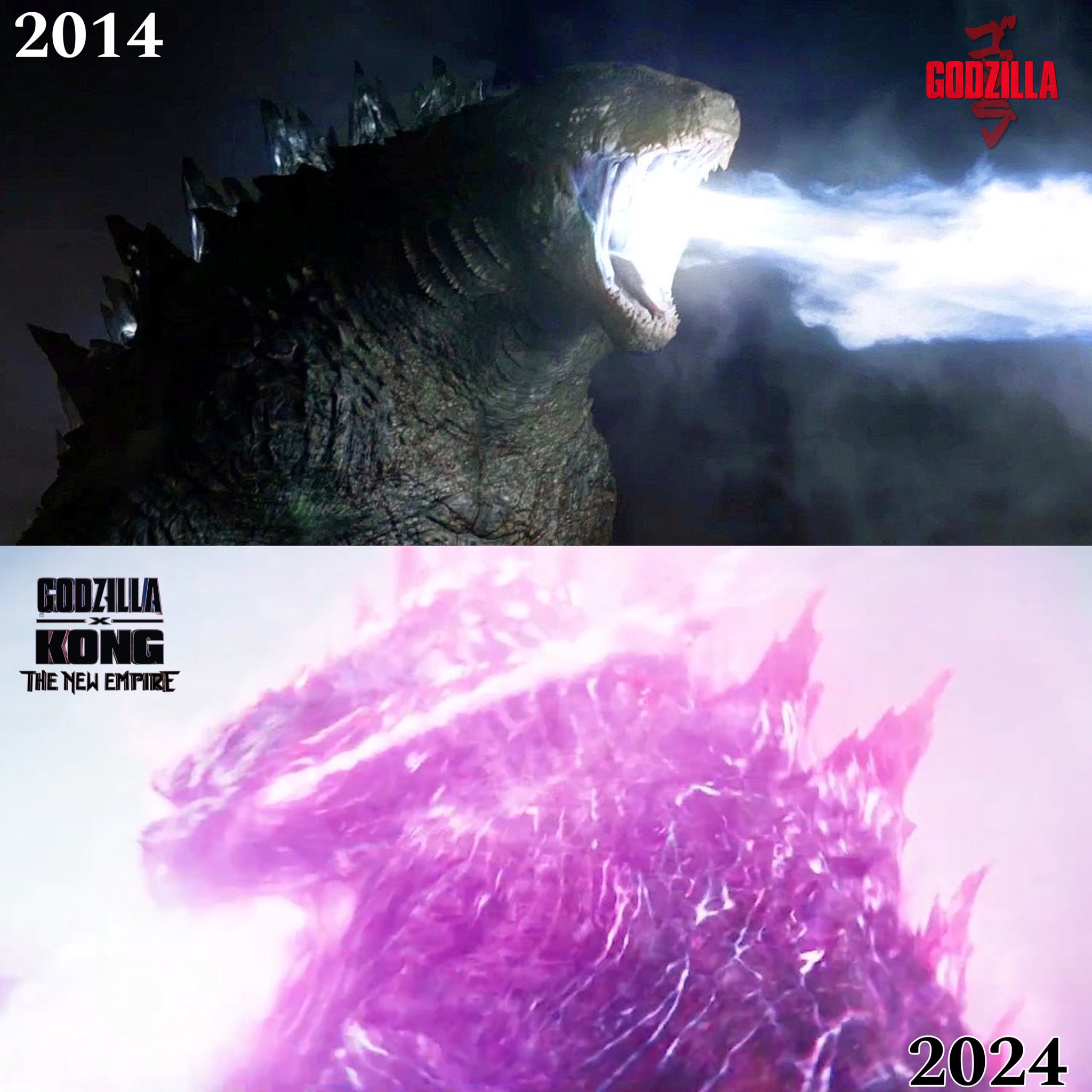 Godzilla 2024 Tapet Atomic Breath Shin Godzilla, Atomic Breath My