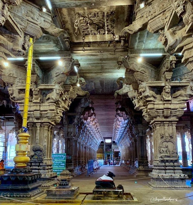 5 Major Shiva Temples or Pancha Bhoota Stalam signifying the five ...