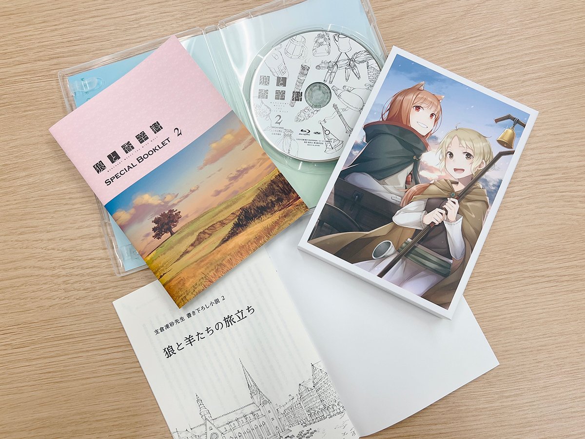 【情報】動畫《令和版 狼與辛香料》blu Ray 第二卷樣品圖案公開! 狼與辛香料 哈啦板 巴哈姆特