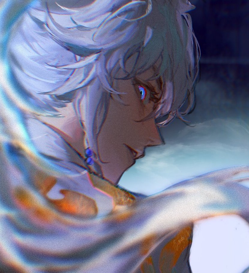 「just saw this cutscene in game hi feixia」|KeiB のイラスト