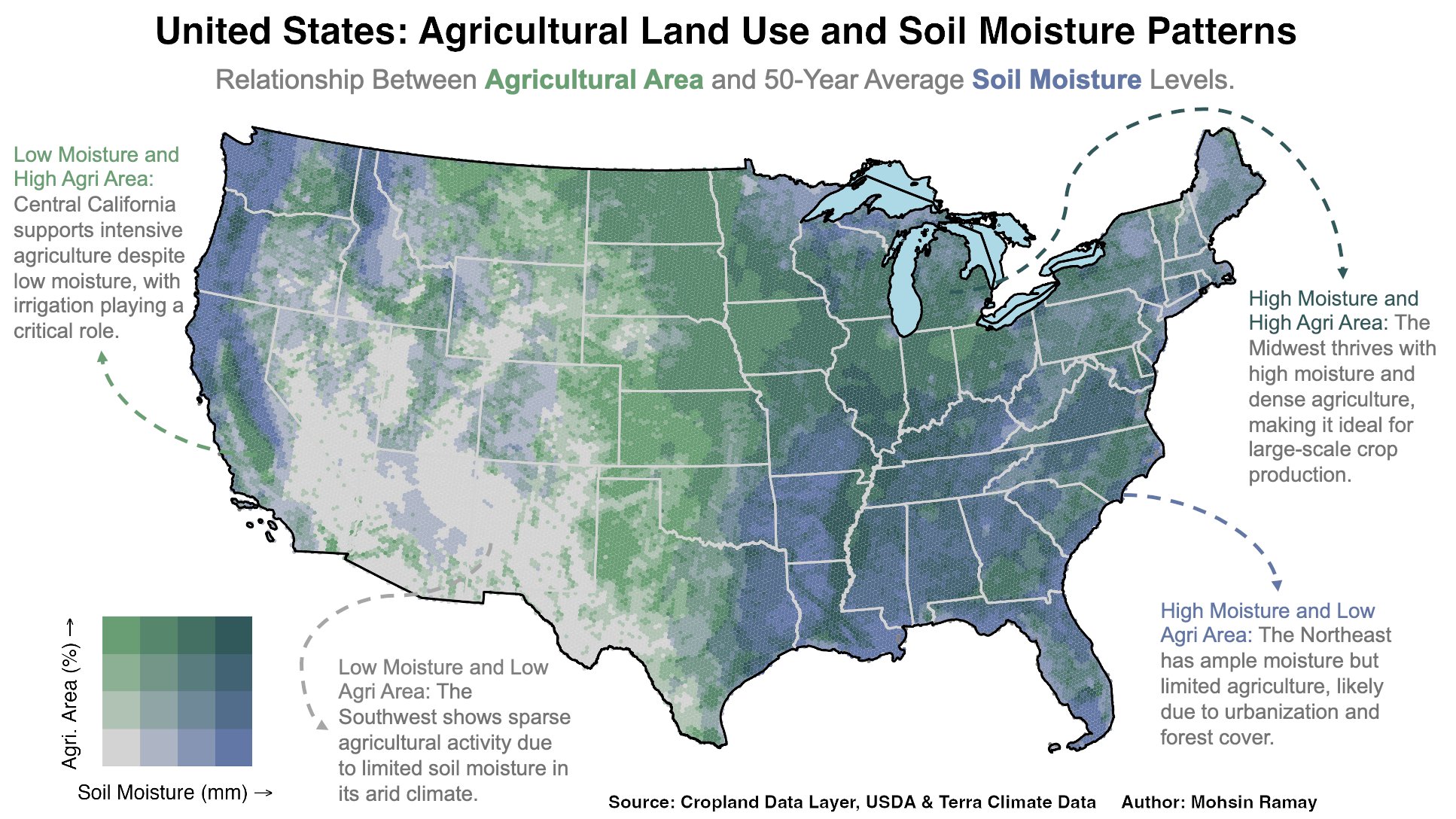 Us Agricultural Production Map ARMS III Farm Production Regions Map
