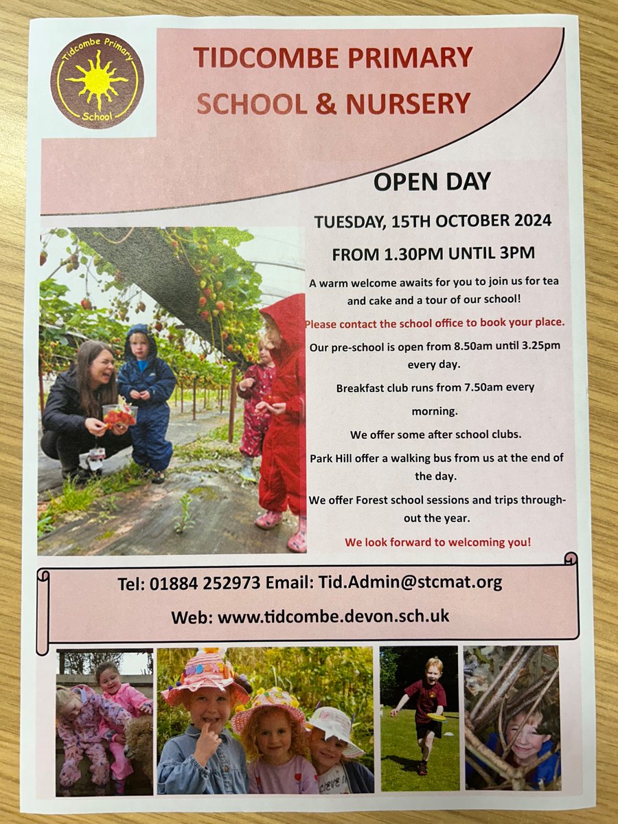 Welcome - Tidcombe Primary School