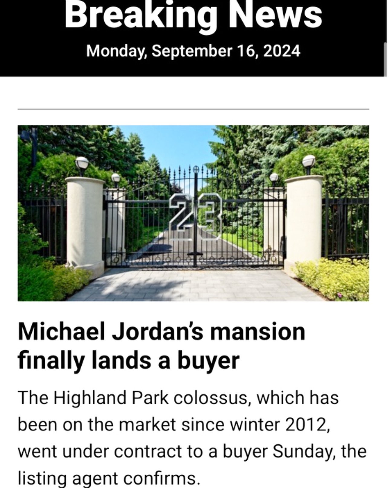 Michael Jordan House Highland Park Michael Jordan's Home In Highland