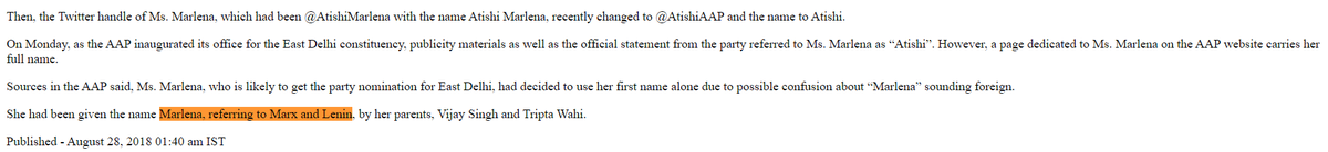 Thread By @Pamphlet_in - This thread highlights Atishi...