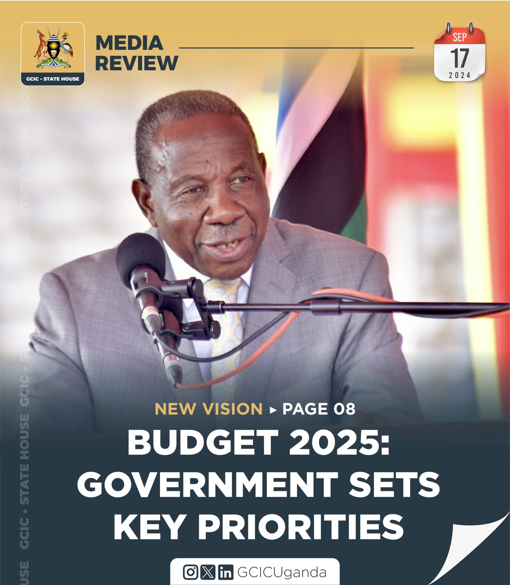 Uganda Budget 2017 Pictures