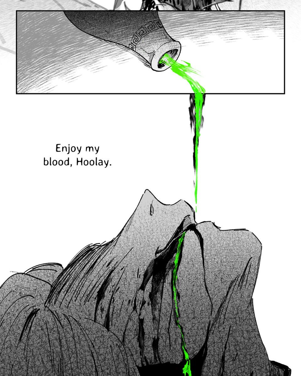 「To the very last drop [1/3] TW: BLOOD!!!!!!!!!!! My friend」I am ...
