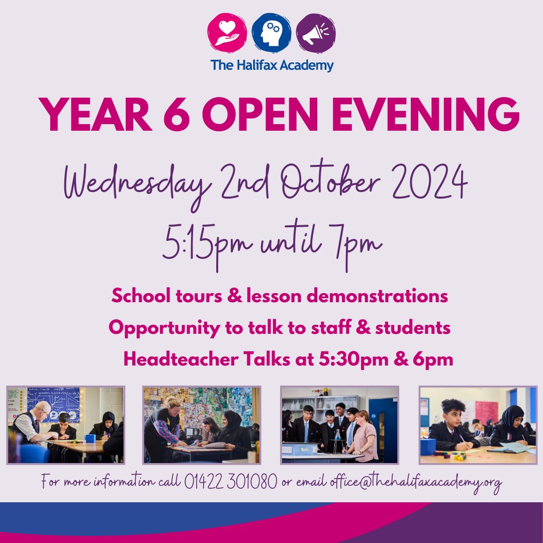 The Halifax Academy – 4 – 16 through school