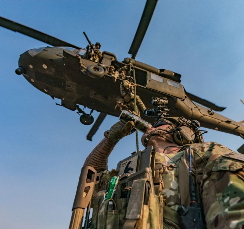 This is Evan Hafer. As founder of the Black Rifle Coffee Company, he ...