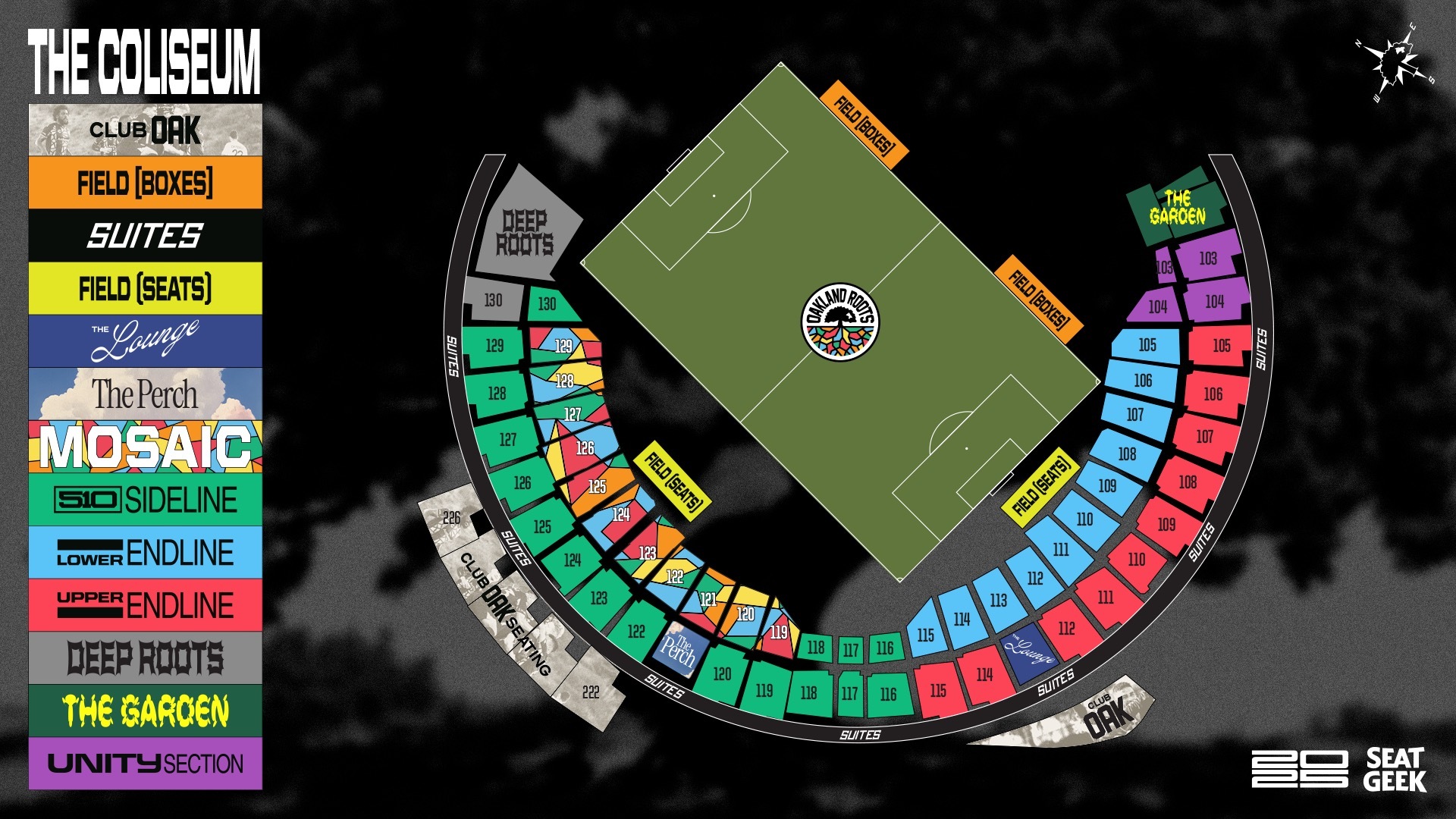 Oakland Coliseum Seating Chart