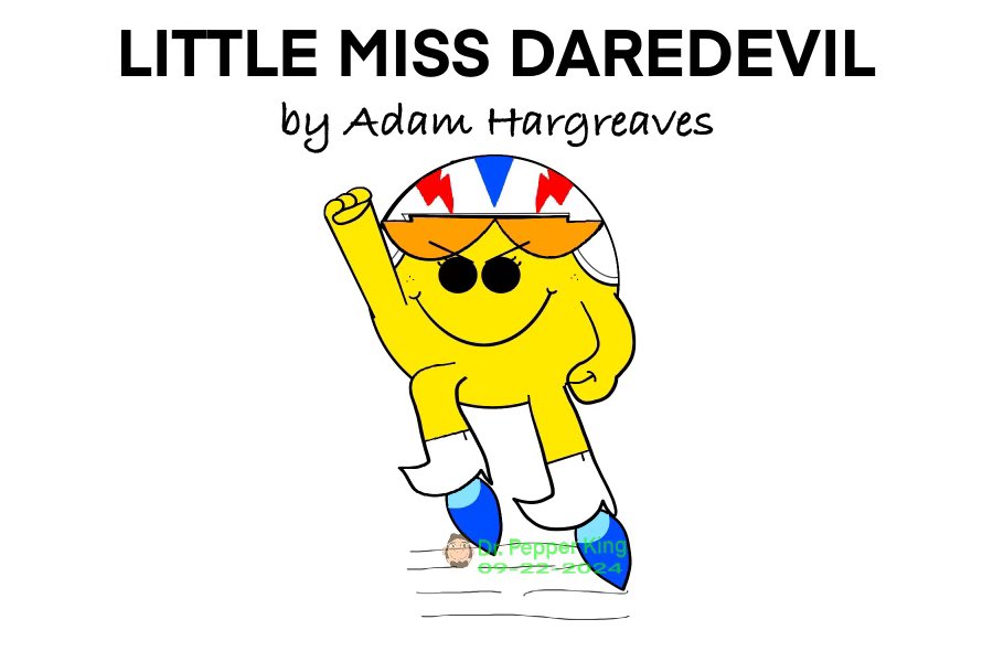 Little Miss Daredevil LITTLE MISS DAREDEVIL Junior Backpack Childs