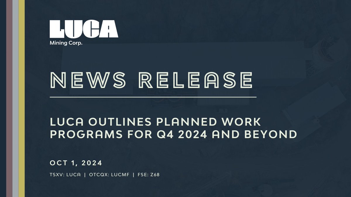 Luca Mining - Canadian based commercial production in Mexico