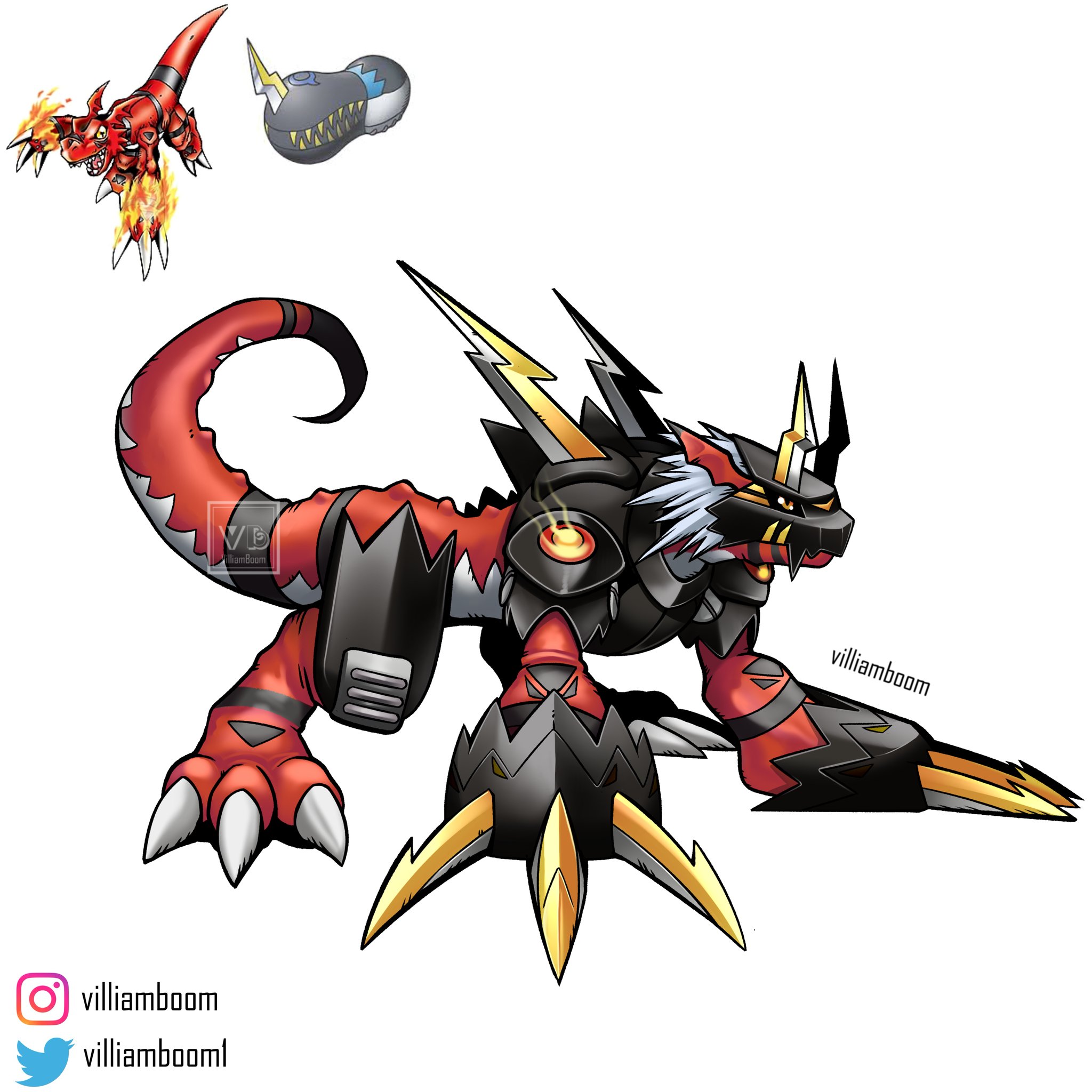 Guardromon Digivolution ToyAgumon Digimon Digital Tamers 2 Wiki