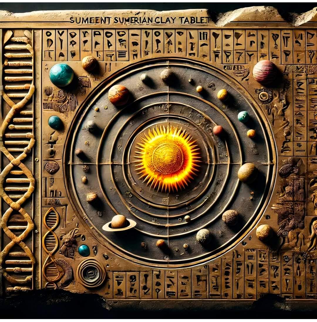 Sumerian Solar System Map Ancient Star Map Revealed Asteroid Impact