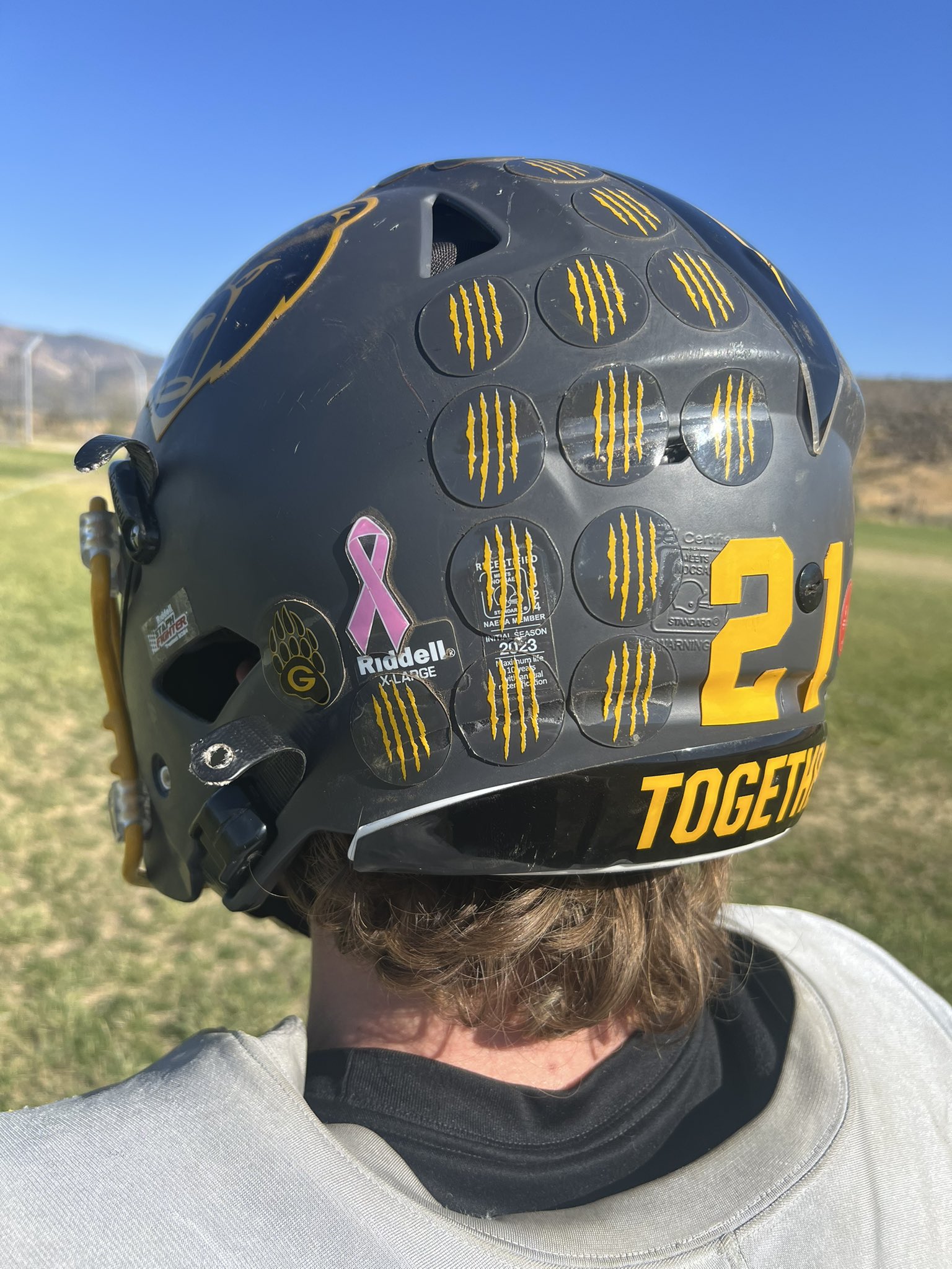 Breast Cancer Stickers For Helmets Pink Safety Hard Hat Stickers