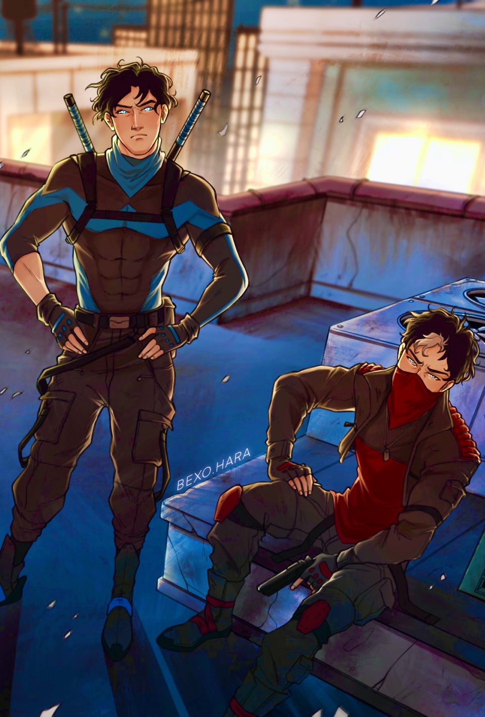 Jason Todd And Dick Grayson