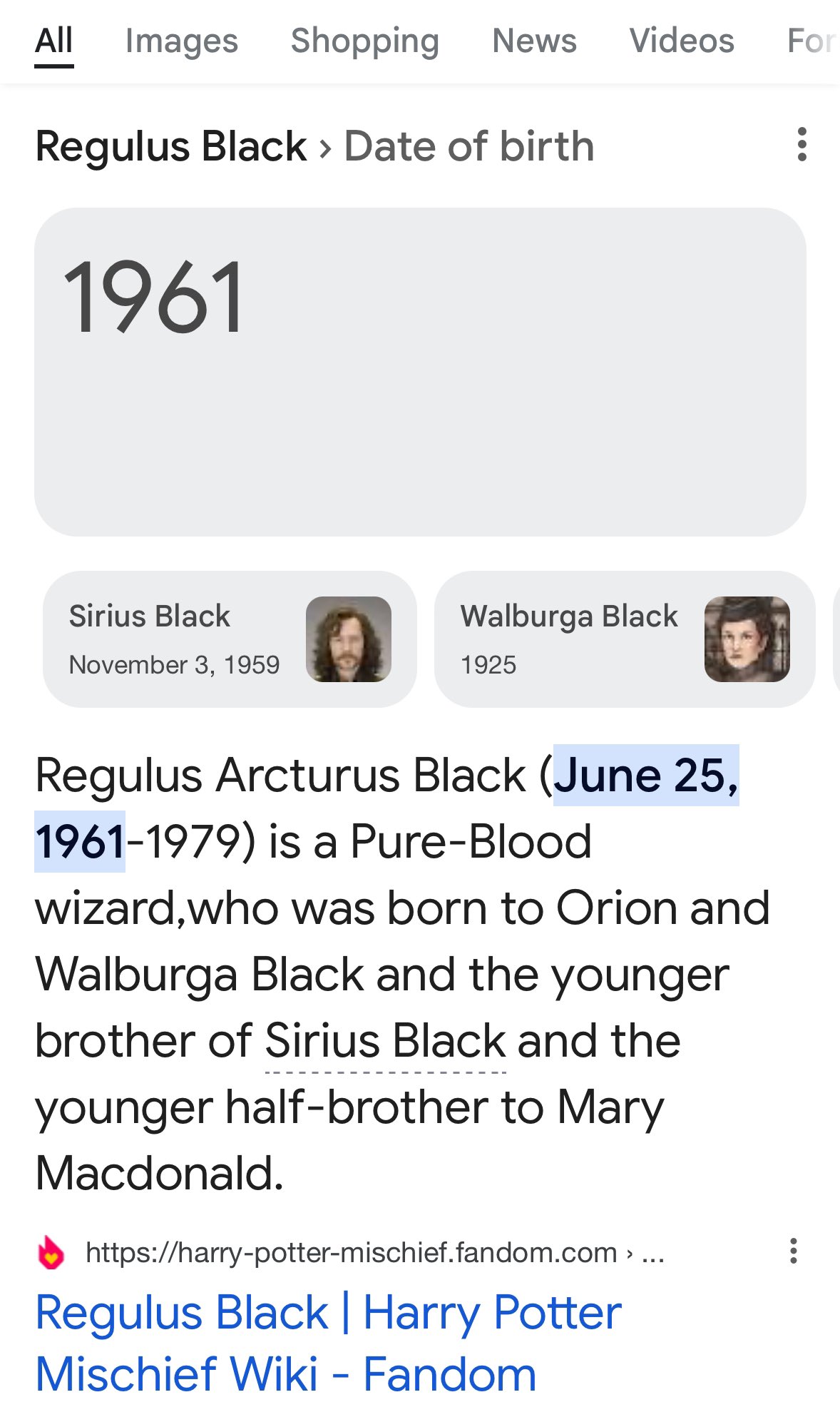Regulus Arcturus Black Harry Potter Wiki Fandom
