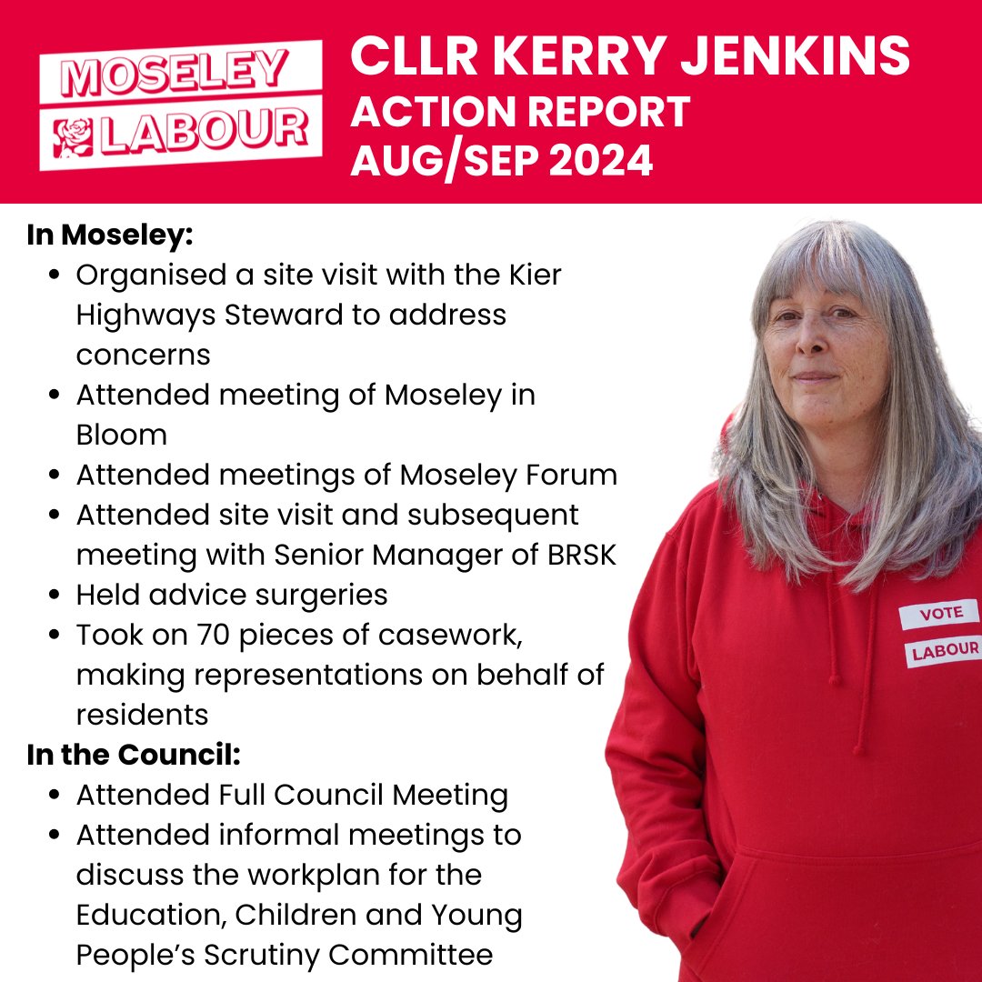 Social Media | Moseley Labour - Cllr Kerry Jenkins