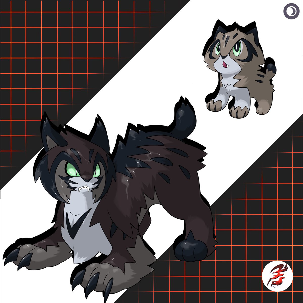 Bobcat/Lynx Pokémon done for https://t.co/EvMyXM6Ved…… aka danssoyama ...