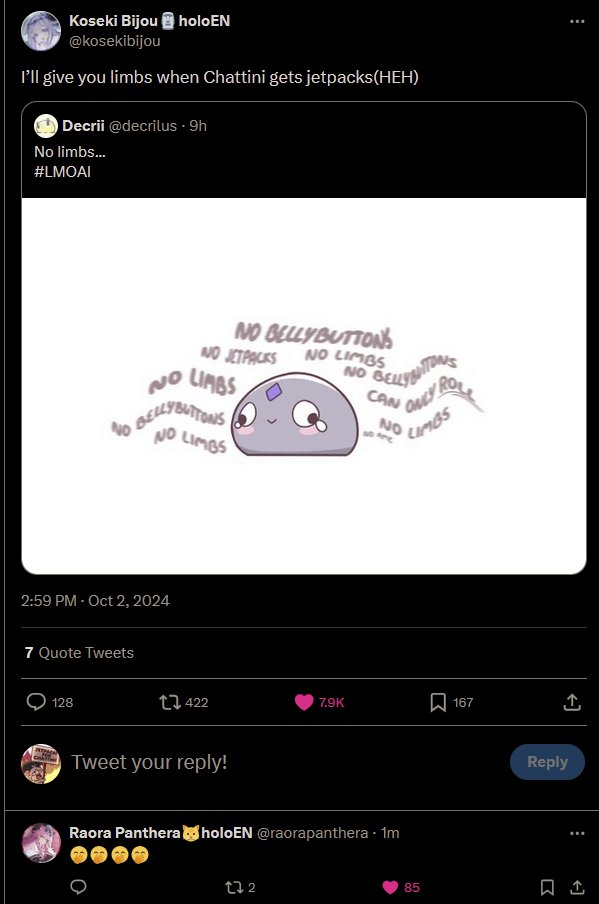 「PEBBLES AND CHATTINI UNITE! WE MUST FACE THIS INJUSTICE TOGE」HolyKoshiの漫画