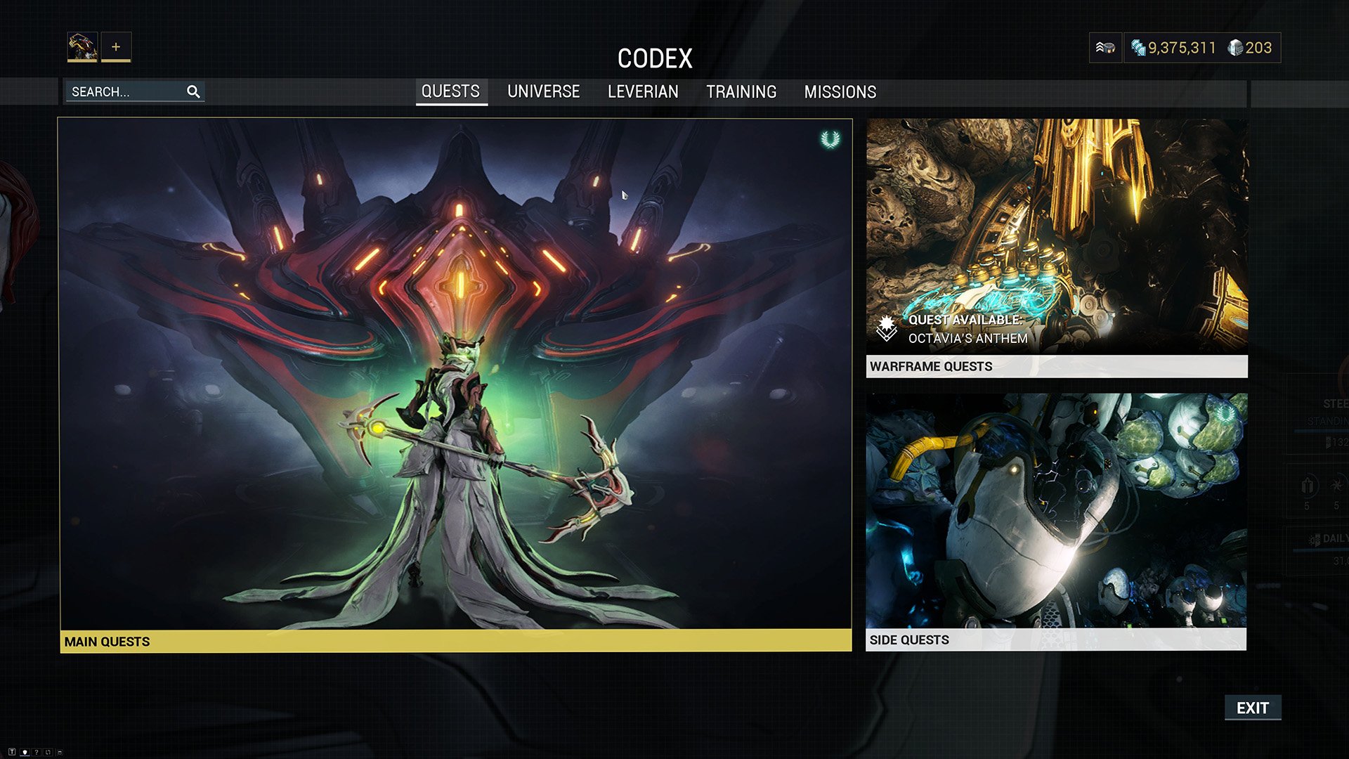 Warframe Codex