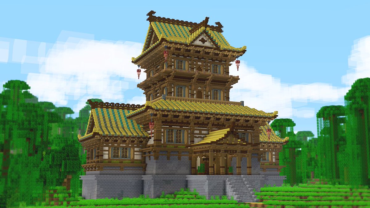 Minecraft Japanese Temple Minecraft Chinese Temple YouTube