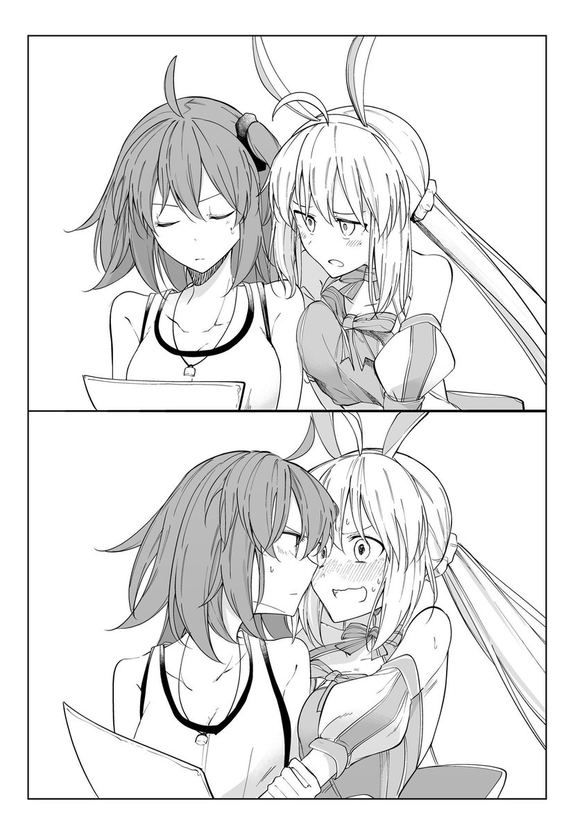 「アルキャス/AAぐだ♀ また距離感の話してる 」somoriの漫画