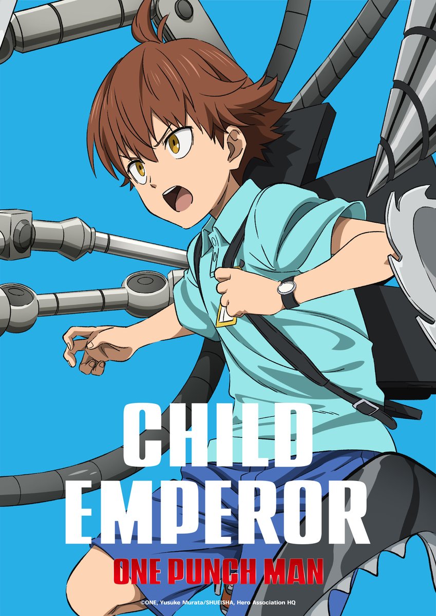One Punch Man Season 3 New Character Visual – Child Emperor – Suzarever ...