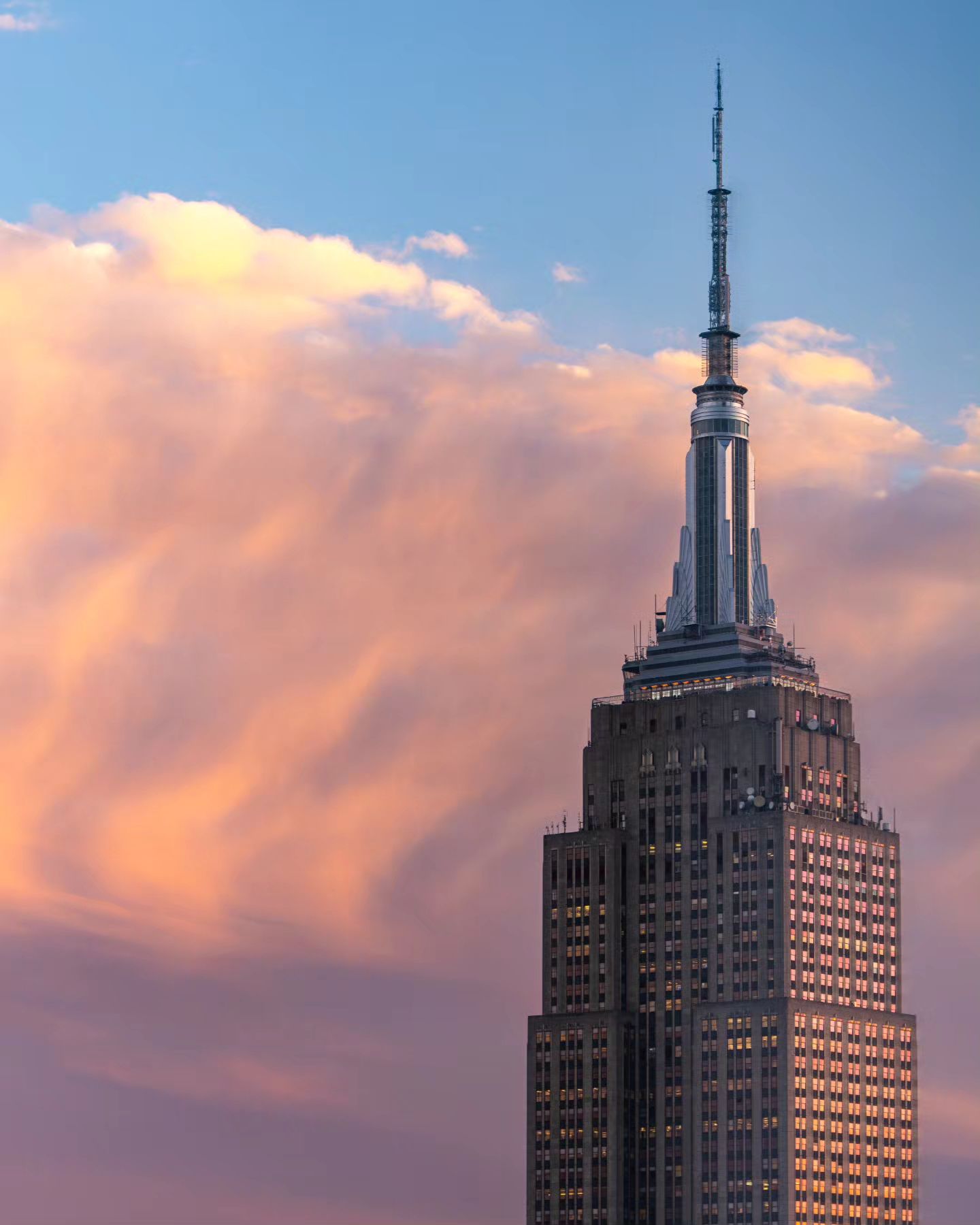 Empire State Building Tumblr Photo Of New York Skyscrapers With The