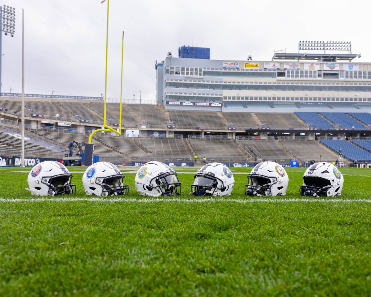 Uconn Football Helmet Decals