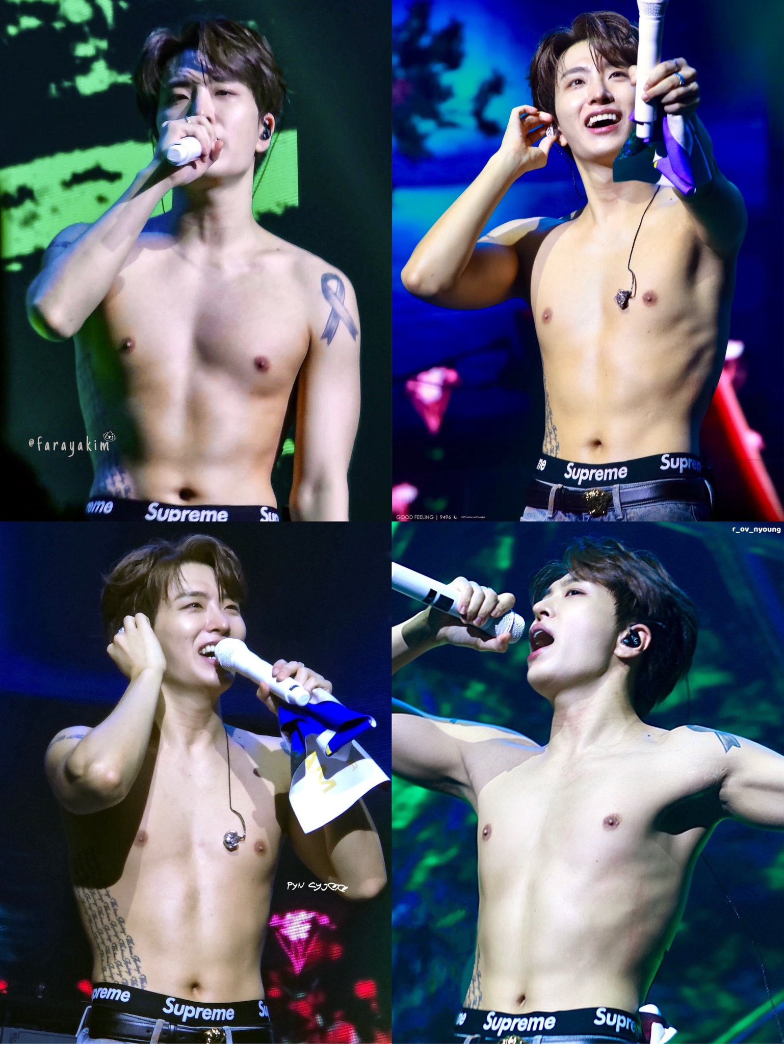 Youngjae Shirtless