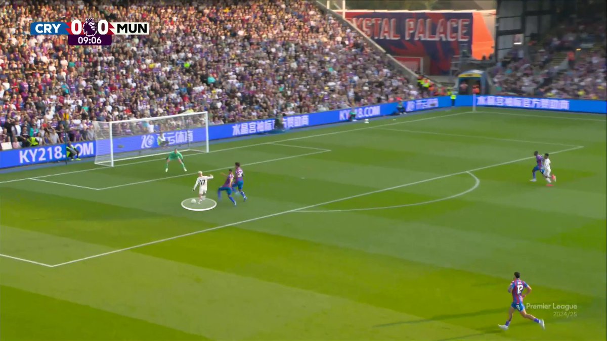 Manchester United were flawlessly coached from a tactical perspective ...