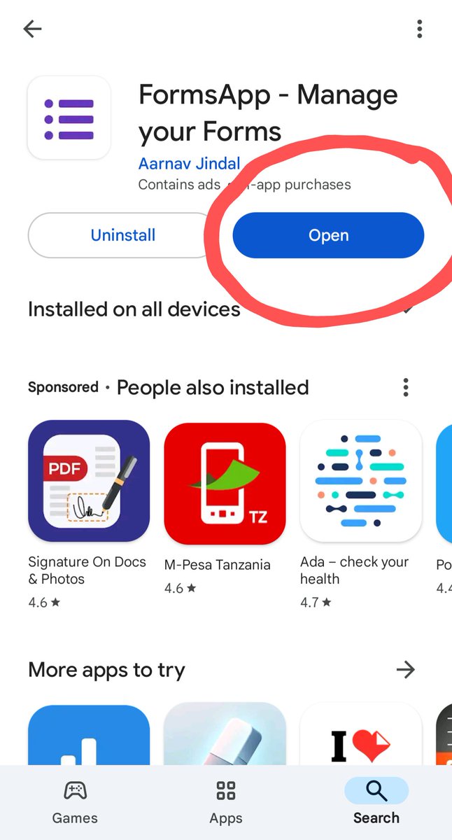 Google Forms Thread 🧵 Swahili & English 1. Download FormsApp: 📲 Nenda ...