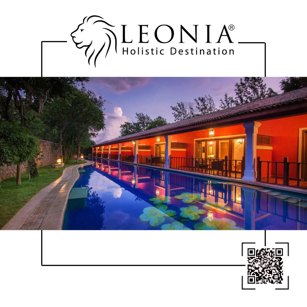 Leonia Resorts Logo Leonica By LayerSky | GraphicRiver