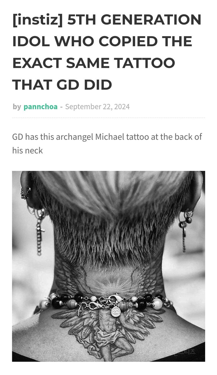 Gd Neck Tattoos