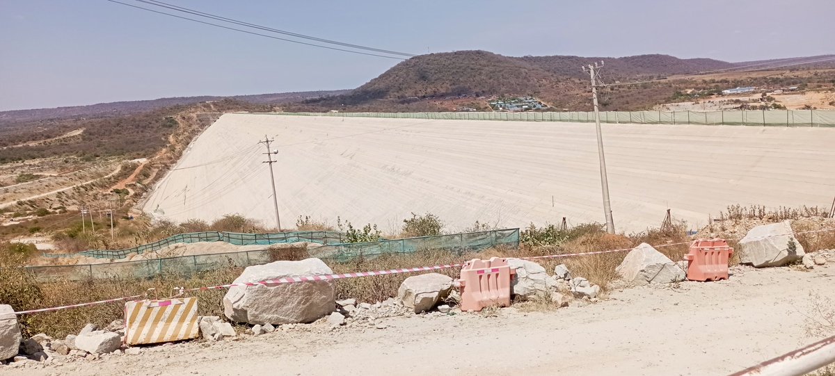 I was privileged to attend the @TheIEK Thwake Dam site visit last week ...