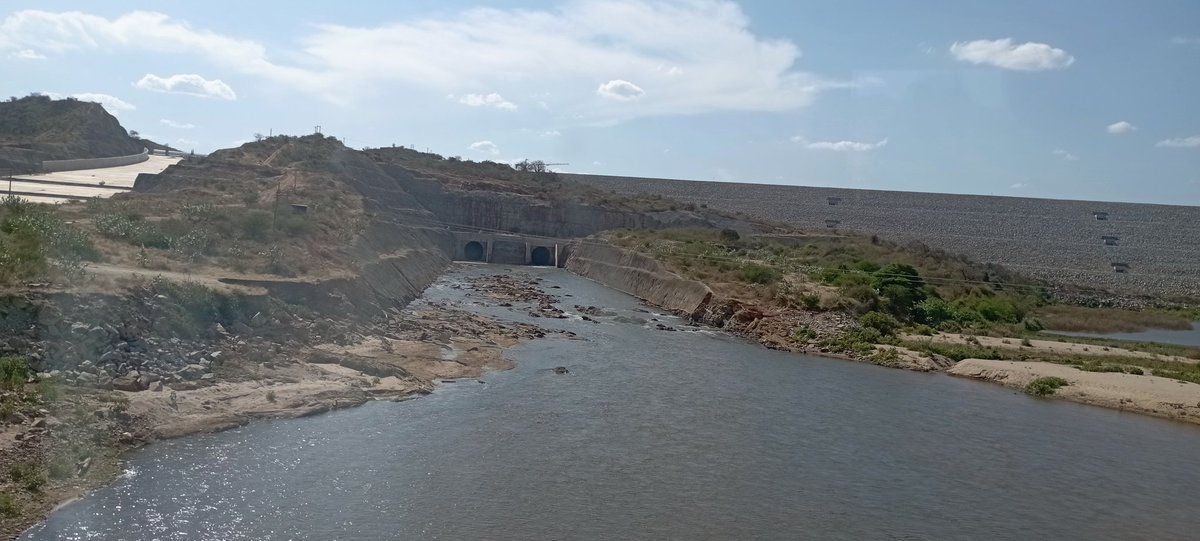 I was privileged to attend the @TheIEK Thwake Dam site visit last week ...