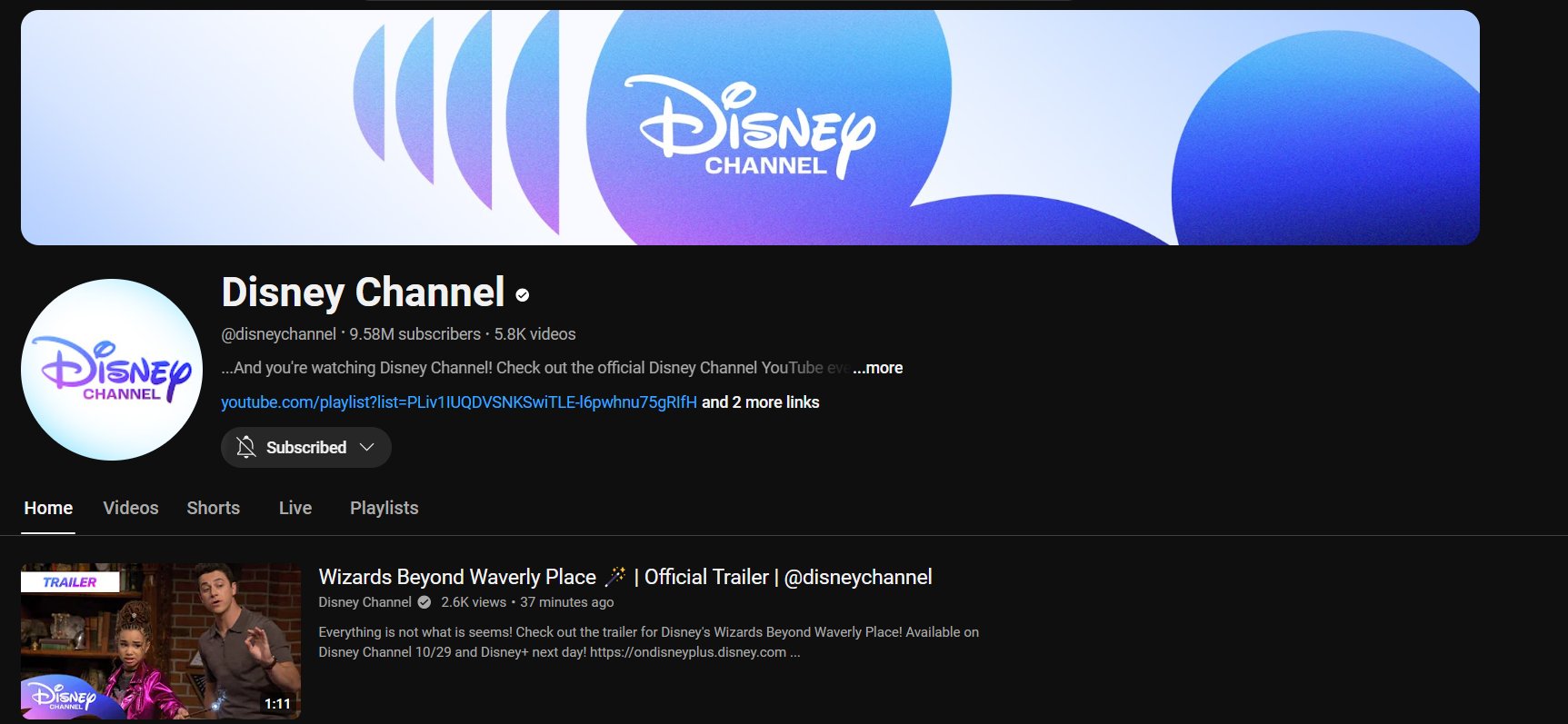 Disney Channel Logo 2011